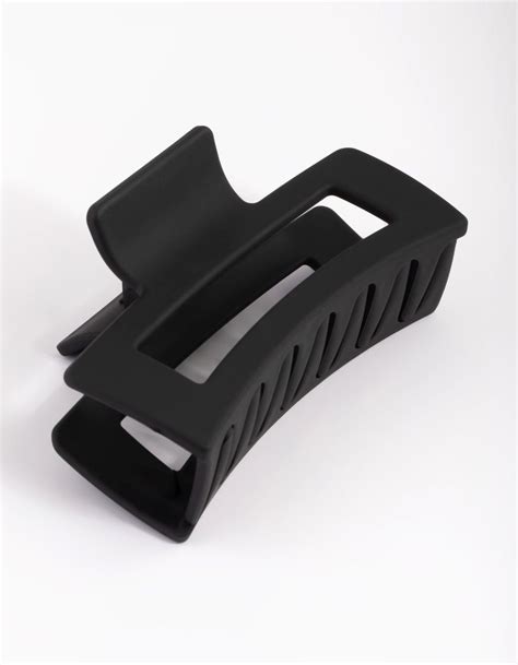 Matte Black Claw Black Claws Hair Claw Matte Black