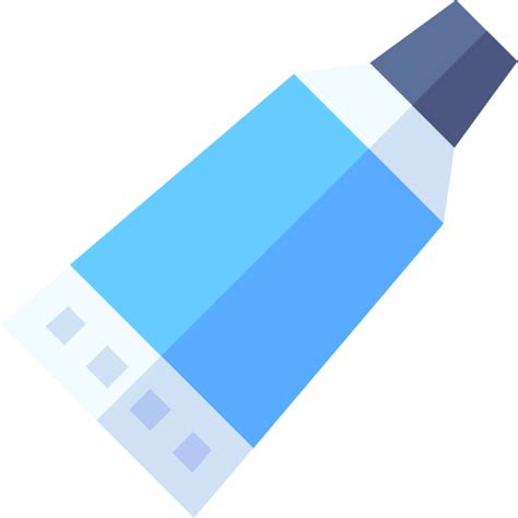 Toothpaste Basic Straight Flat Icon