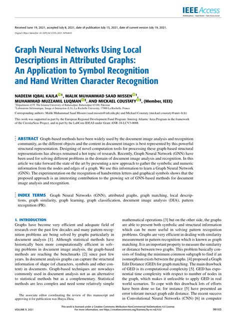 Pdf Graph Neural Networks Using Local Descriptions In Attributed Graphs An Application To