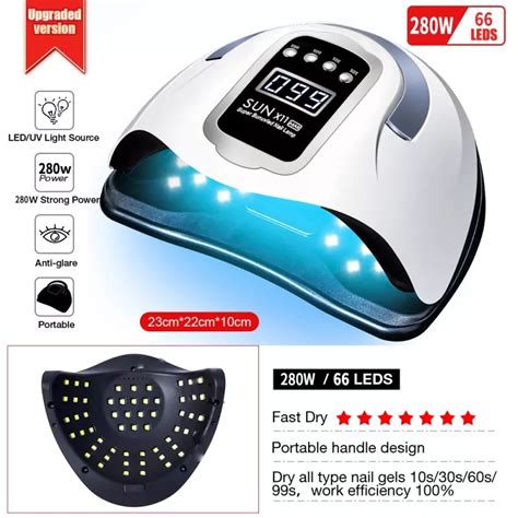 W Phototherapy Lamp Sun X Max Led Sun X Max W Nail Light Quick Dryer Machine Manicure