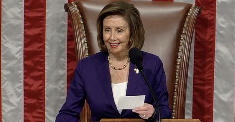 Watch Speaker Pelosi Excitedly Announces House Passage Of Same Sex