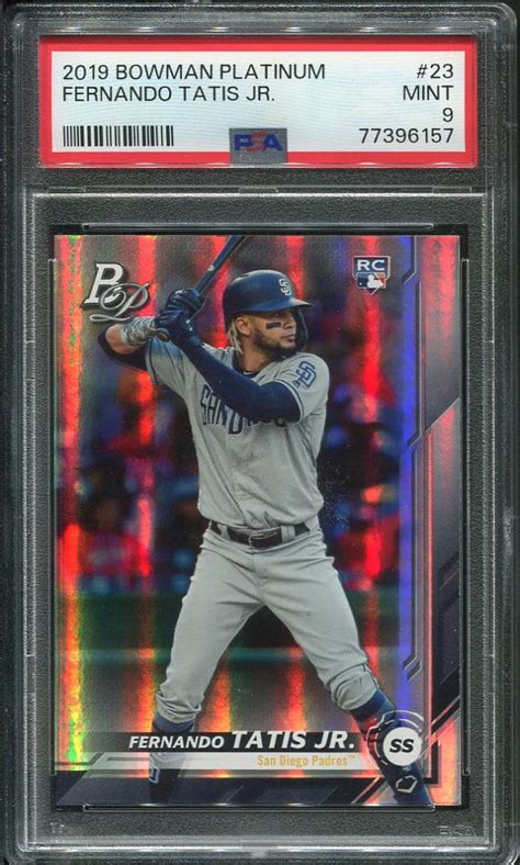 2019 Bowman Platinum 23 Fernando Tatis Jr Rc Psa 9 77396157 All