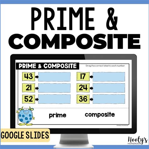 Prime And Composite Numbers Digital Activities Hooty S Homeroom
