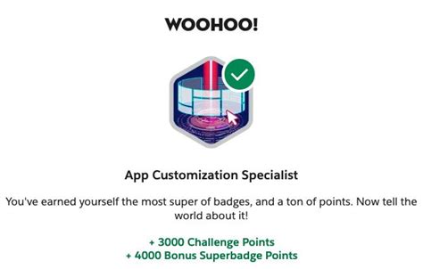 Doug Crew On Linkedin App Customization Specialist Superbadge I Started On This Back In…