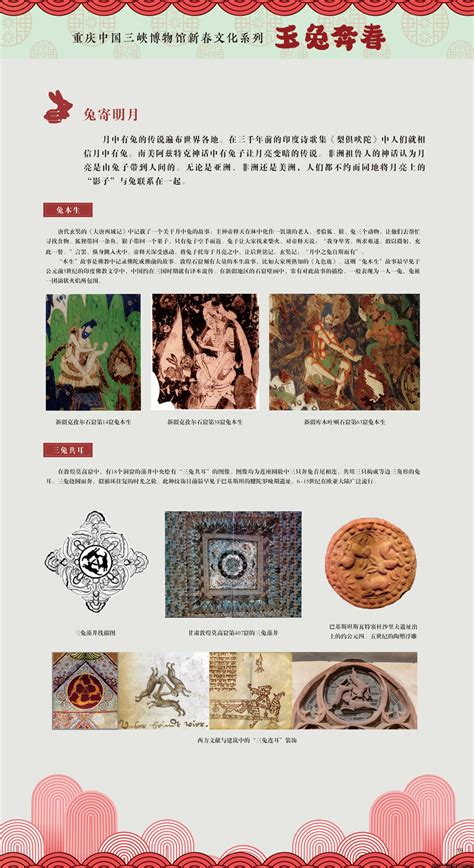 玉兔奔春 重庆中国三峡博物馆新春文化系列展 临时展览 重庆三峡移民纪念馆万州博物馆