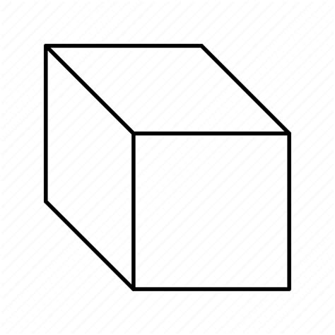 Cube Shape Square Icon
