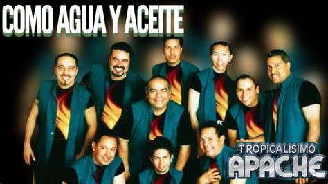 Como Agua Y Aceite Karaoke Tropicalisimo Apache Cumbia Lagunera Youtube