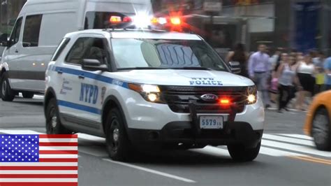 [new York City] Nypd Srg1 Ford Explorer Interceptor Responding At Grand