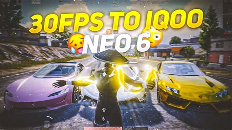 Cradles 30 Fps To Iqoo Neo 6 Bgmi Montage ⚡ Youtube