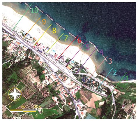 Jmse Free Full Text Shoreline Extraction Based On An Active Connection Matrix Acm Image