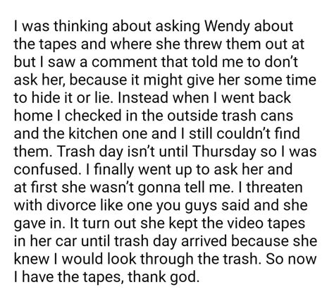 Wandy Tapes Update