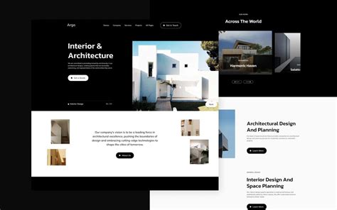 Argo 128 Website Page Template For Webflow