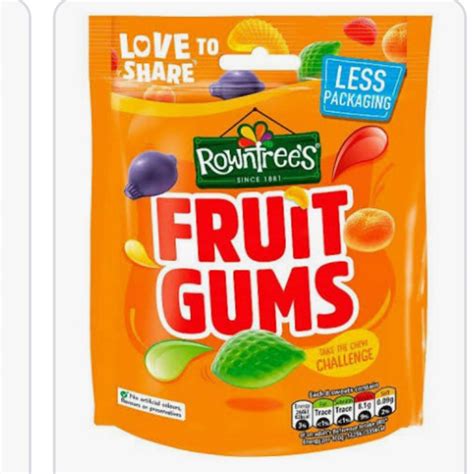 Rowntrees Fruit Gums 120g