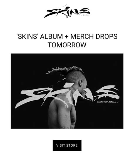 Skins Merch Tomorrow Rxxxtentacion