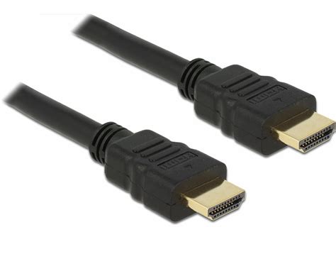 Cablu High Speed Hdmi Ethernet A T T 25 Cm Delock 83352