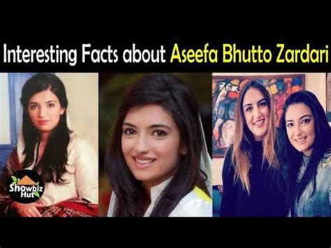 Facts About Asifa Bhutto Zardari PPP Benazir Bhutto S Daughter YouTube
