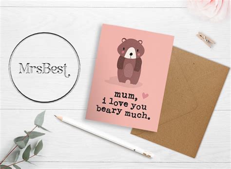 Mothers Day Card Funny Mothers Day Card Mothers Day Card Etsy Uk