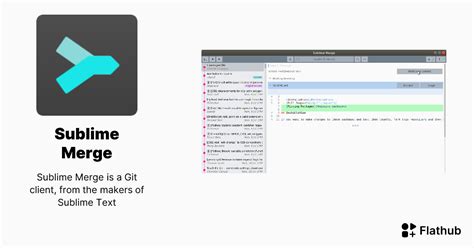 Installar Sublime Merge Sus Linux Flathub