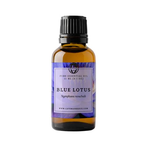 Blue Lotus Essential Oil Absolute Caveman Redux
