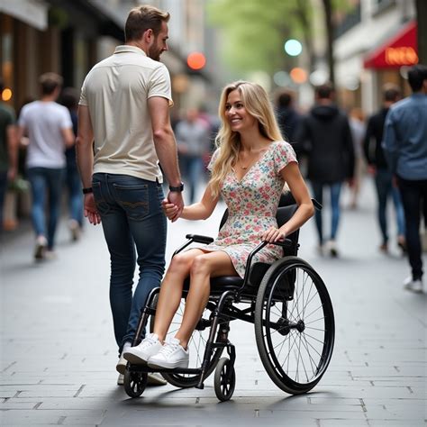Paraplegic Woman In Modern Wheelchair Stable Diffusion Online