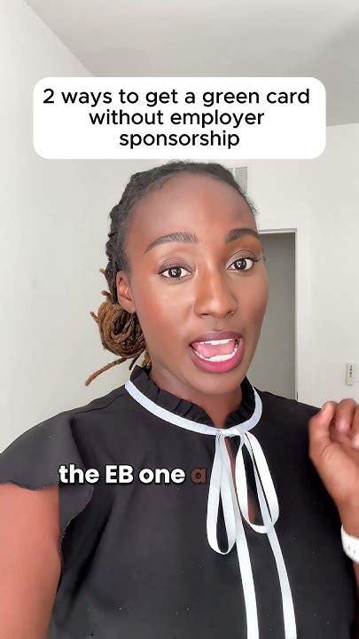2 Ways To Get A Green Card Without Employer Sponsorship Youtube