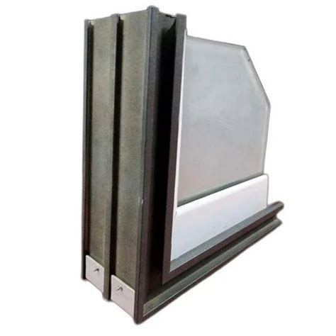 Color Coated Maan Aluminium 3 Track Domal Sliding Window At ₹ 450