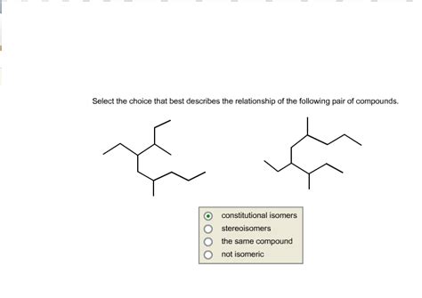 Solved Select The Choice That Best Describes The