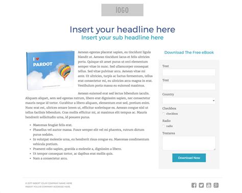 Pardot Form Layout Templates Default Form Settings There Are A Couple