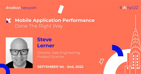 Mobile Application Performance Done The Right Way Droidcon