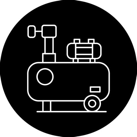 Air Compressor Circle Icon 47347513 Vector Art At Vecteezy