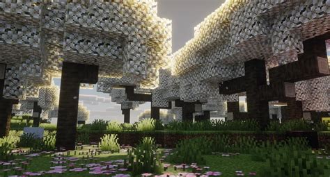 Cherry Wood To Magnolia Wood Minecraft Texture Pack