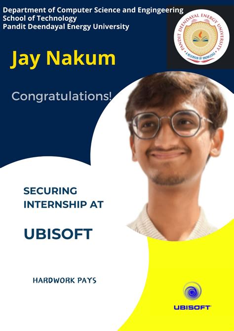 Ubisoft Department Of Cse Pdeu