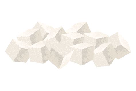 Sugar Cubes Pile Cartoon Icon Sweet Blo Graphic By Smartstartstocker · Creative Fabrica