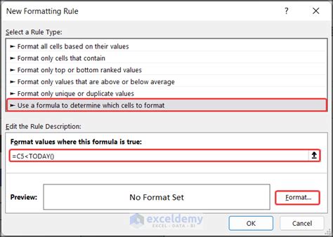How To Apply Conditional Formatting For Dates That Are Older Than A