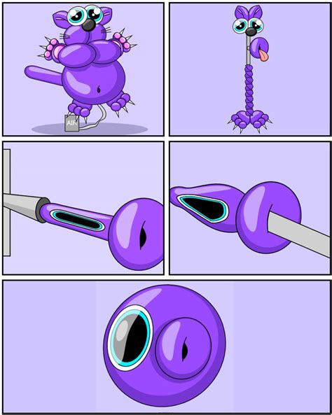 Inflatable Purple Feline Comic By Averythefucker On Deviantart