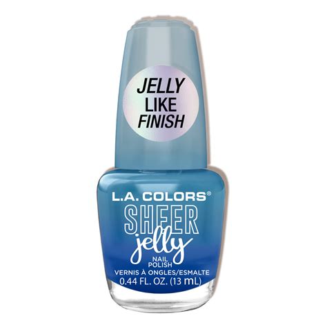 Sheer Jelly Polish La Colors