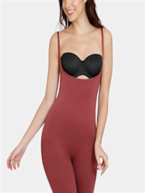 Buy Zivame Women Solid Seamless Body Shaper Shapewear For Women
