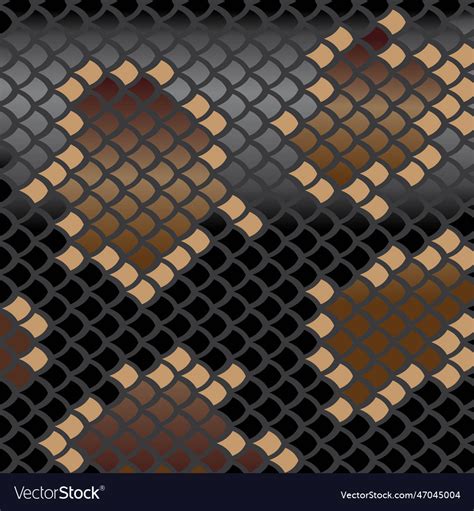 Python Scales Texture Background Design Template Vector Image