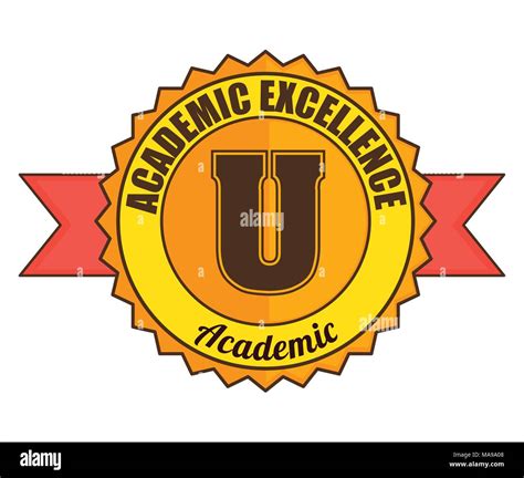 Academic Education And Elearning Graphic Design Vector Illustration
