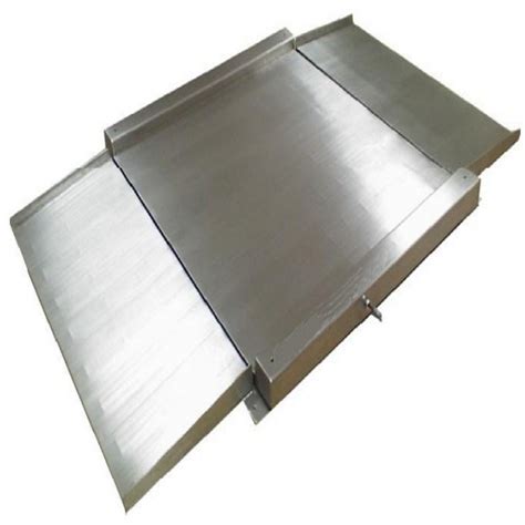 3t Stainless Steel Platform Floor Weighing Scale With Ramp Stainless