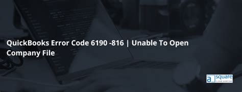 Fix Quickbooks Error Code Company File Doesn T Open