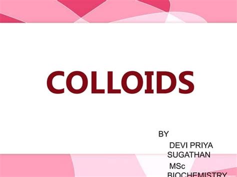 Electrical Double Layer Ppt