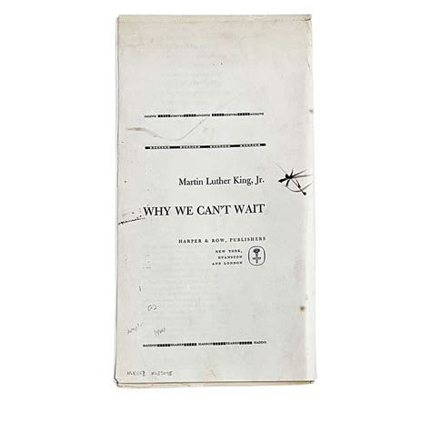 Why We Cant Wait Martin Luther King