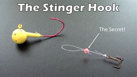 The Stinger Hook Youtube Stinger Fishing Line Knots Fly Tying