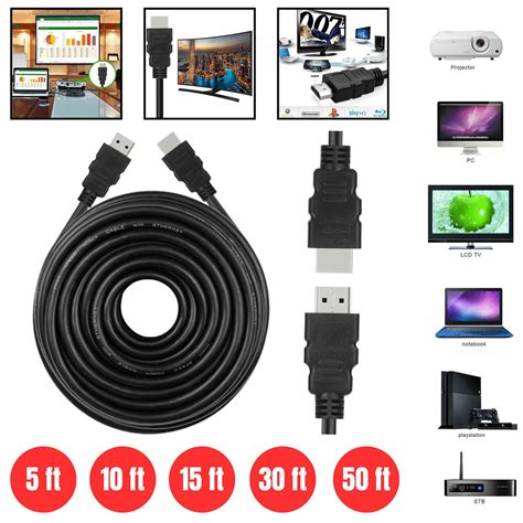 The Perfect Part Ultra High Speed 4k Hdmi Cable For Pc Xbox And Ps4 15ft