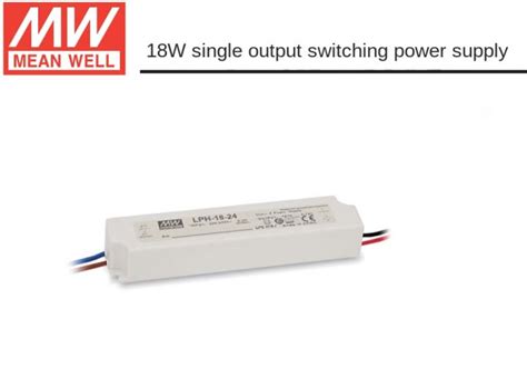 Genuine Meanwell Switching Power Supply Lph 18 12 Industrial