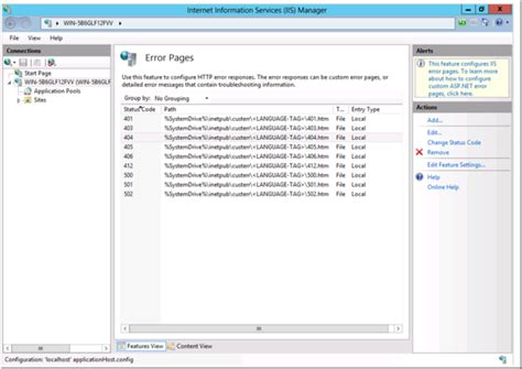 Creating Custom Language Specific Error Pages In Iis The Best C Programmer In The World
