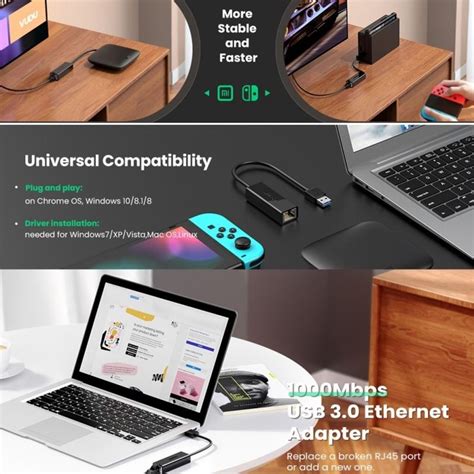 UGREEN USB To Gigabit Ethernet Adapter SWEETLOOT