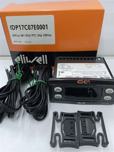 Promo Eliwell 961 230v + Sensor Ntc Hitam Idplus Digital Thermostat ...