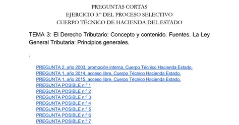 Preguntas cortas ejercicio 3 º Tec Hacienda TEMA 03 Google Docs